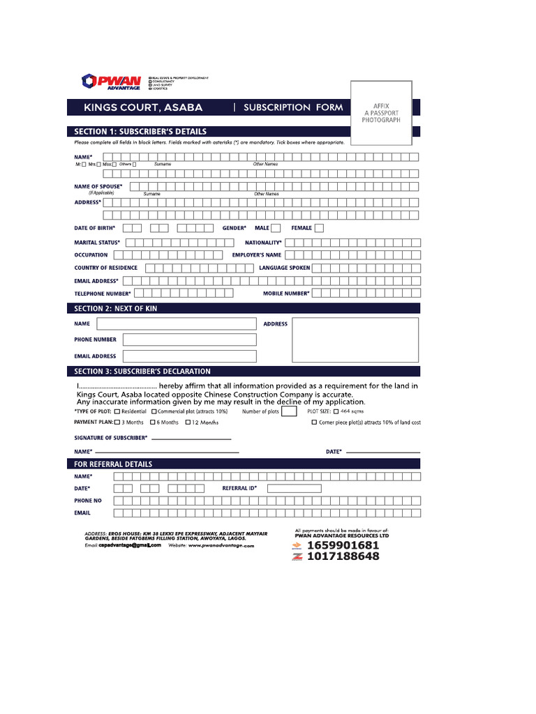 Kings Court Asaba | PDF