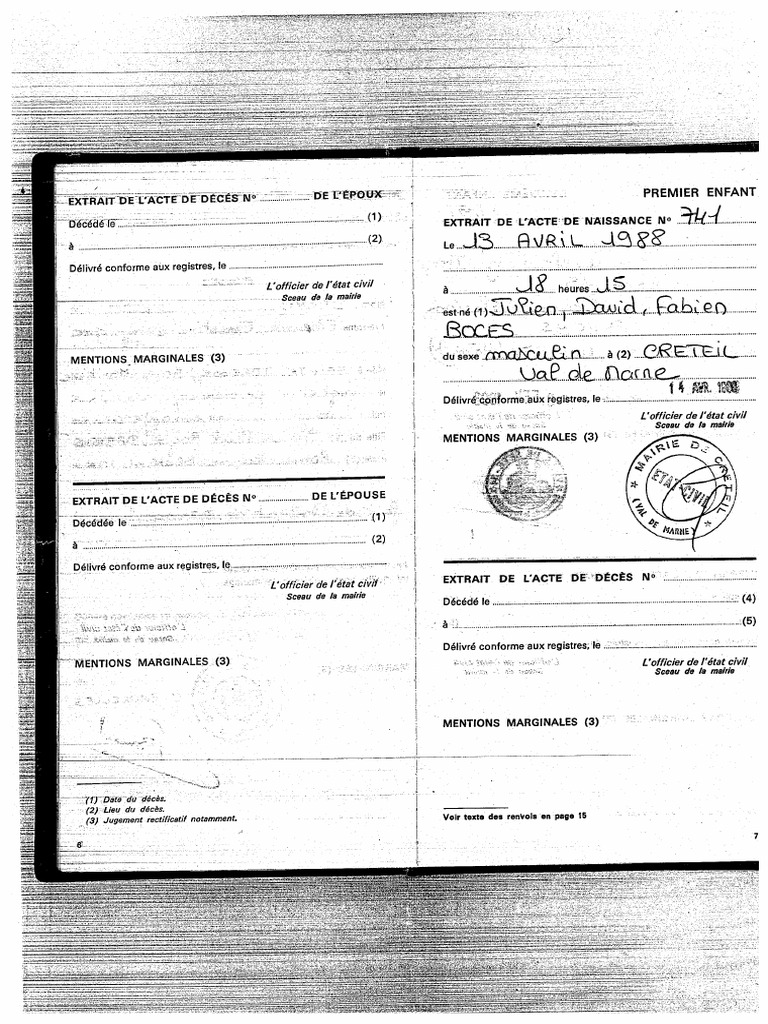 livret fam BOCES 2 | PDF