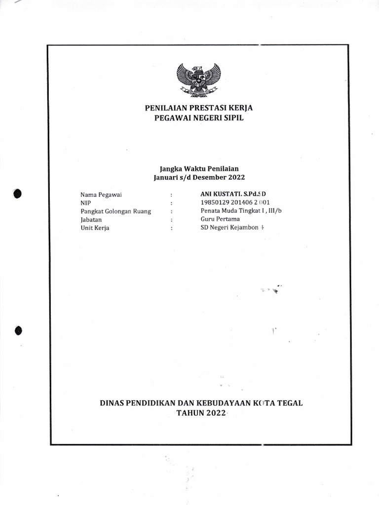 SKP 2022 BU ANI 1 | PDF