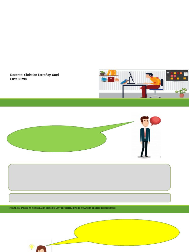 Ergonomía y Factores de Riesgo Disergonomico | PDF | Factores humanos y ... Ergonomía y Factores de Riesgo Disergonomico | PDF | Factores humanos y ...