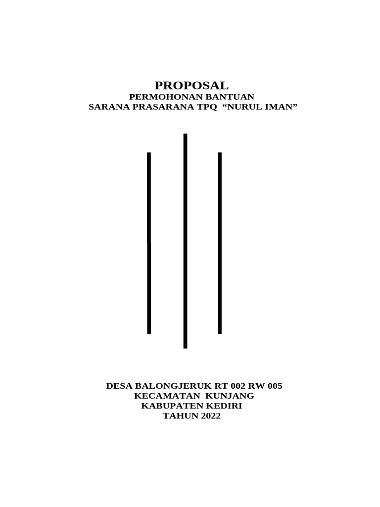 PROPOSAL TPQ Jlodang | PDF