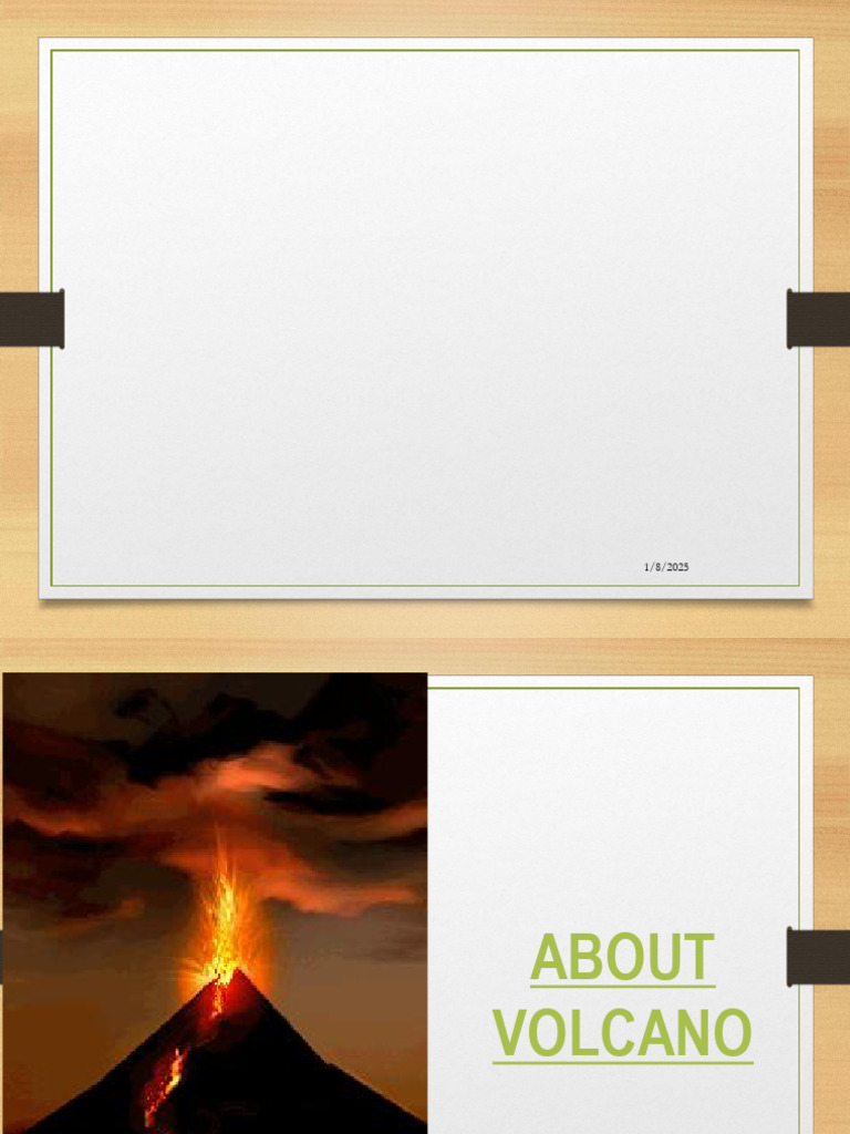 Active vs Inactive Volcanoes Explained | PDF | Volcano | Types Of ...