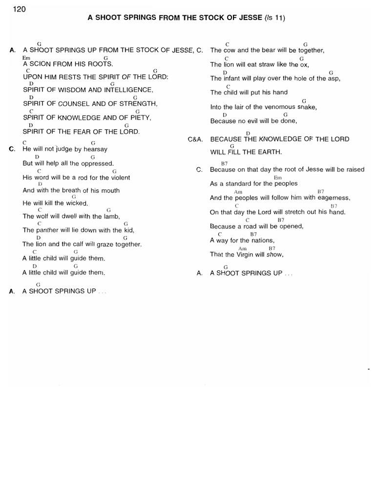 120-A SHOOT SPRINGS FROM THE STOCK OF JESSE | PDF