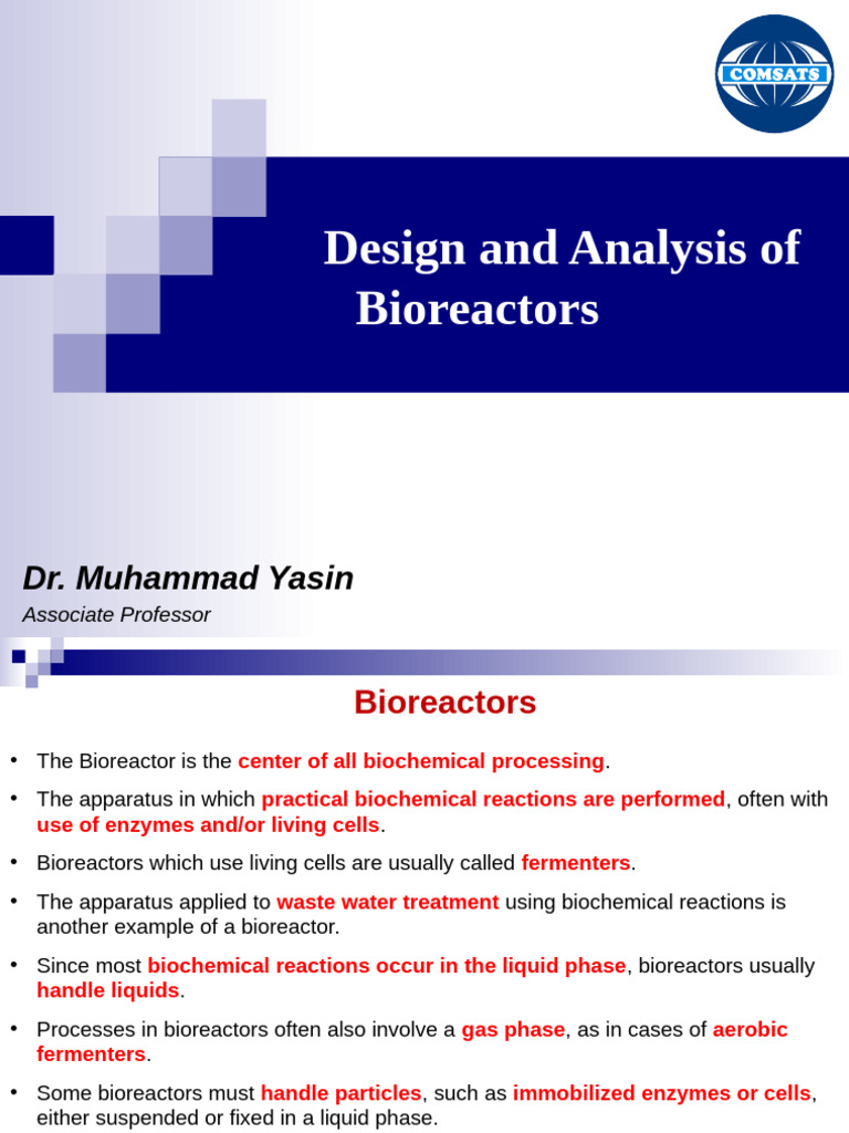 Bioreactor Design And Analysis Guide Pdf Sewage Treatment