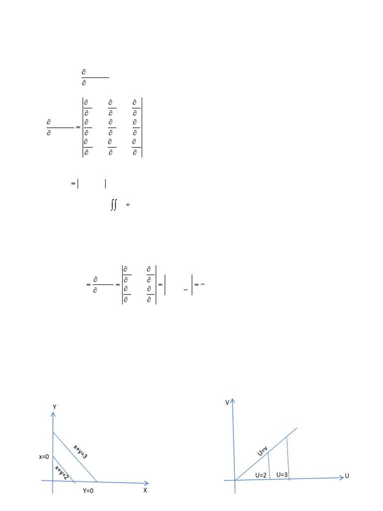 Lecture 3 Integration Using Jacobian Pdf Calculus Functions And Mappings