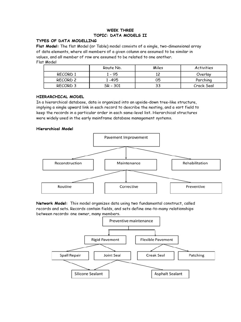 Data models | PDF | Relational Model | Data Model
