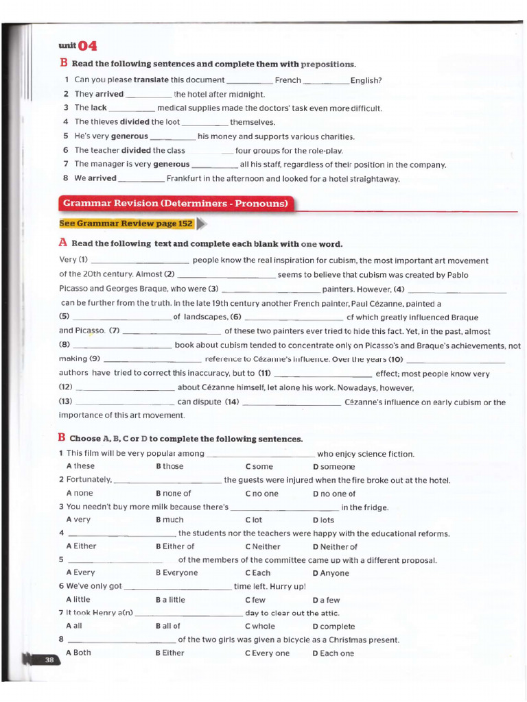 Fce Vocabulary | PDF