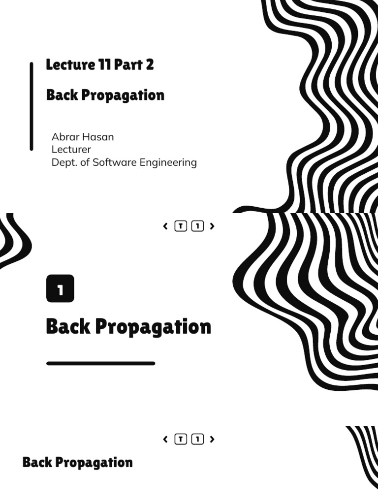 ML CH 11 Back Propagation | PDF | Theoretical Computer Science | Computational Neuroscience