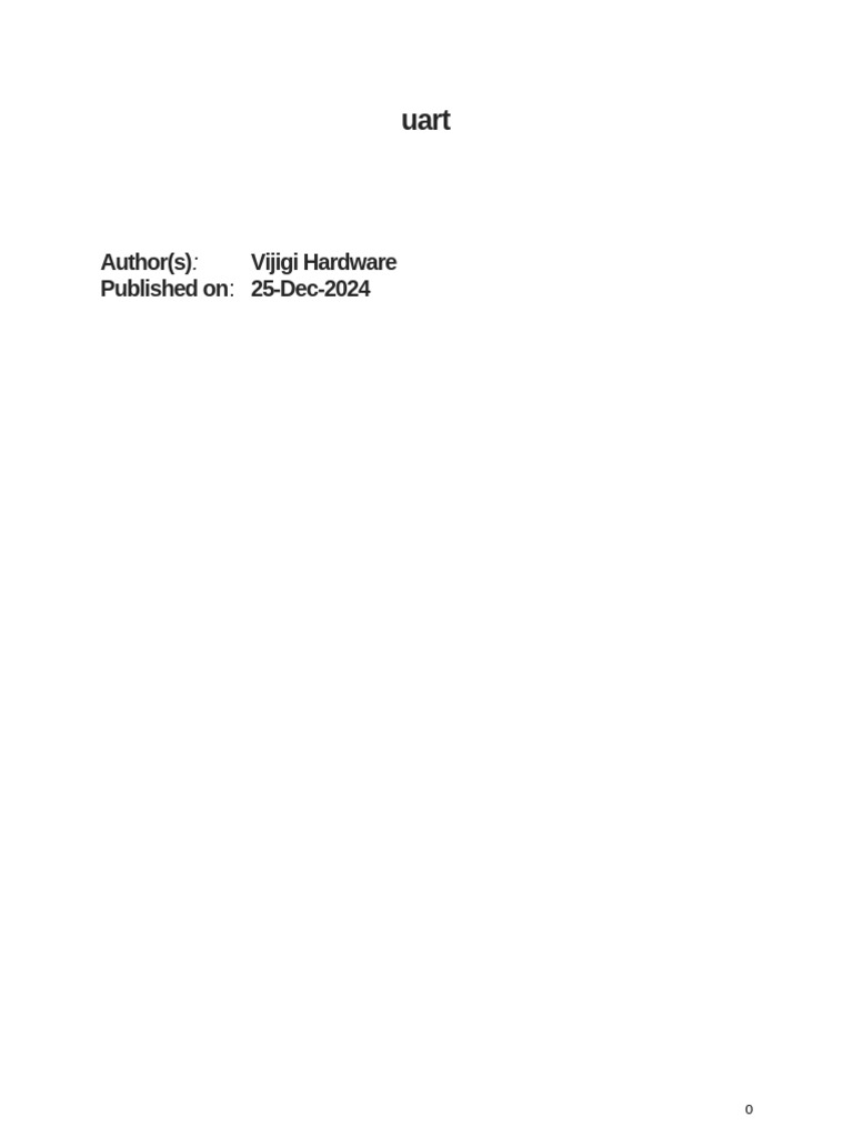 uart | PDF | Digital Technology | Computer Networking uart | PDF | Digital Technology | Computer Networking