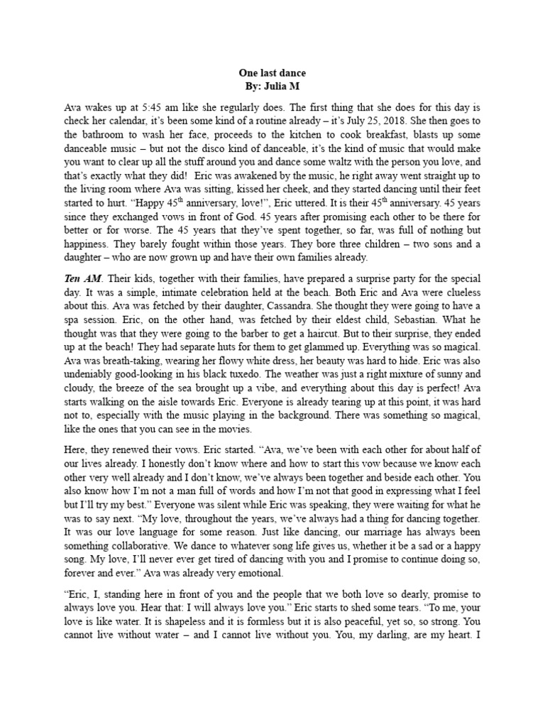Skribd Short Essay 1 | PDF | Dream
