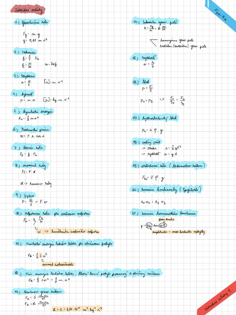 Doučko Fyzika | PDF