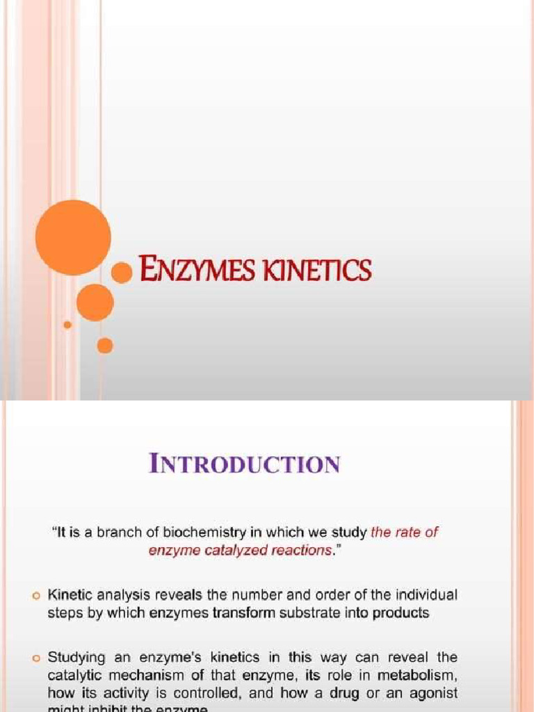 Enzyme Kinetics and Inhibition | PDF | Enzyme Inhibitor | Enzyme