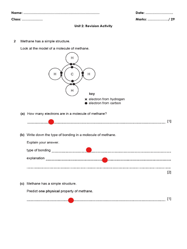 Unit 2 Revision Science (FINISHED) | PDF