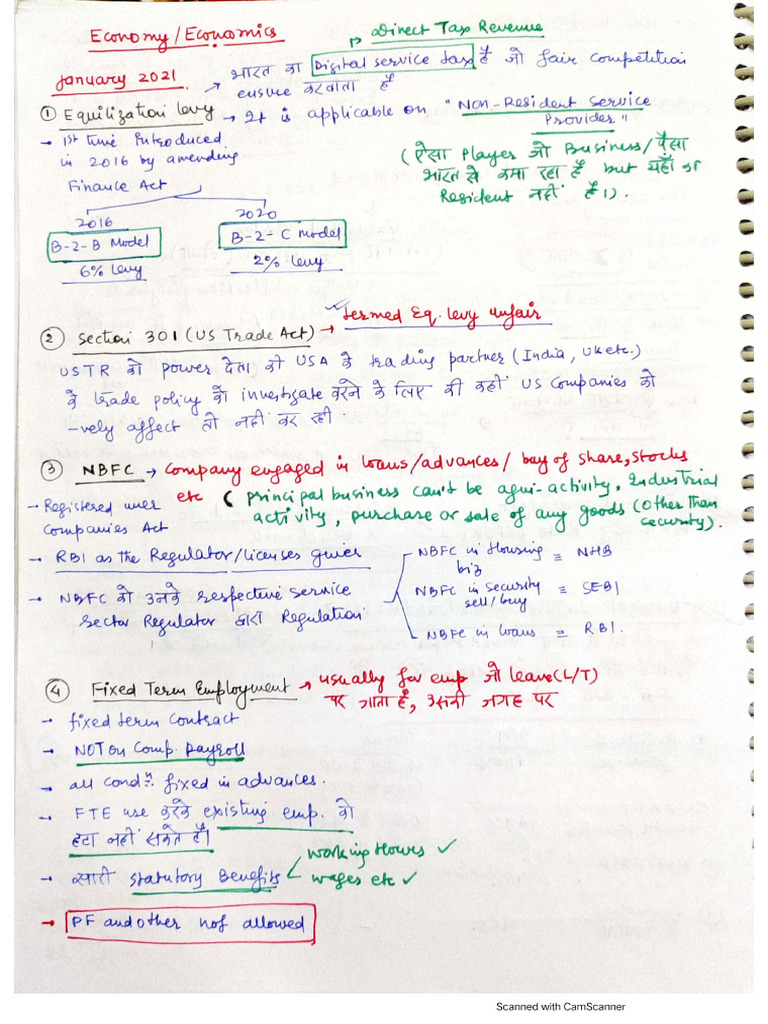 Economics Notes | PDF