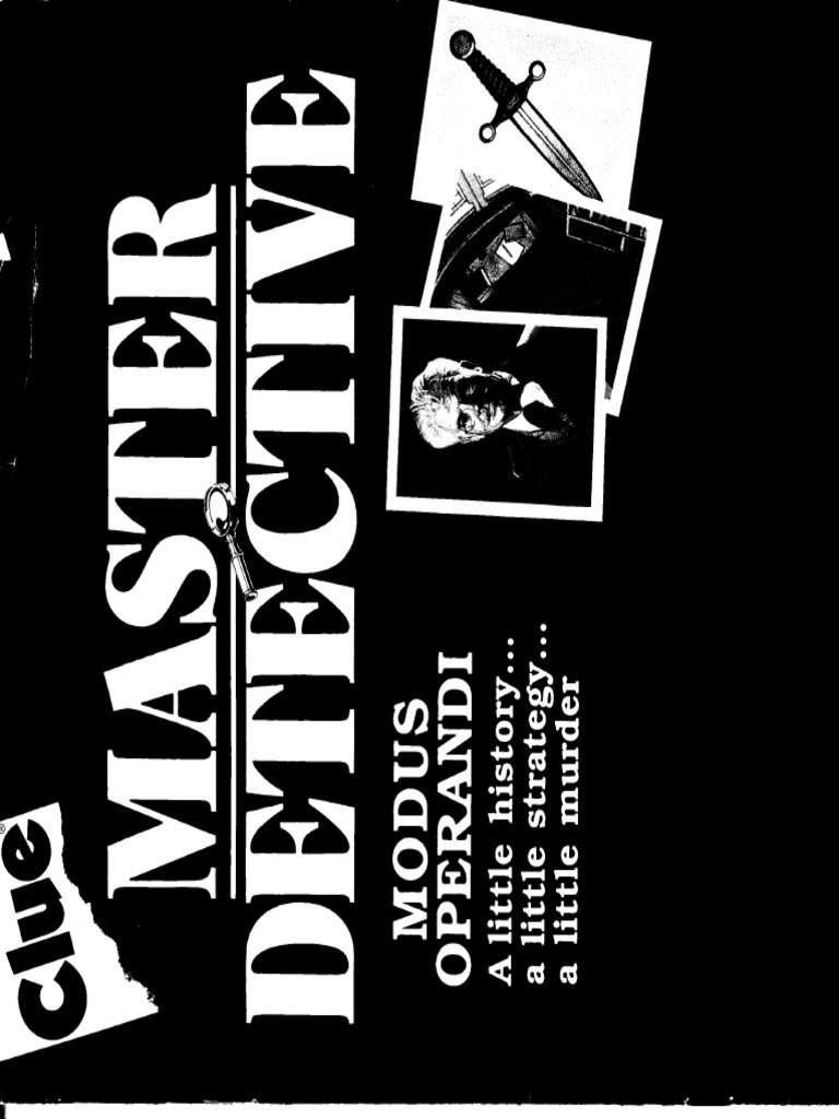 Clue Master Detective | PDF
