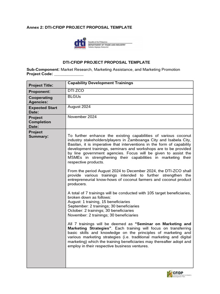 Capability Development Training | PDF | Marketing | Business