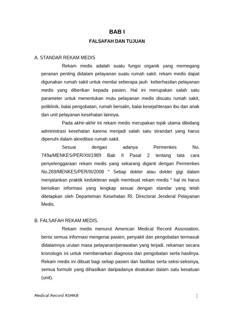 Pedoman RM Book | PDF