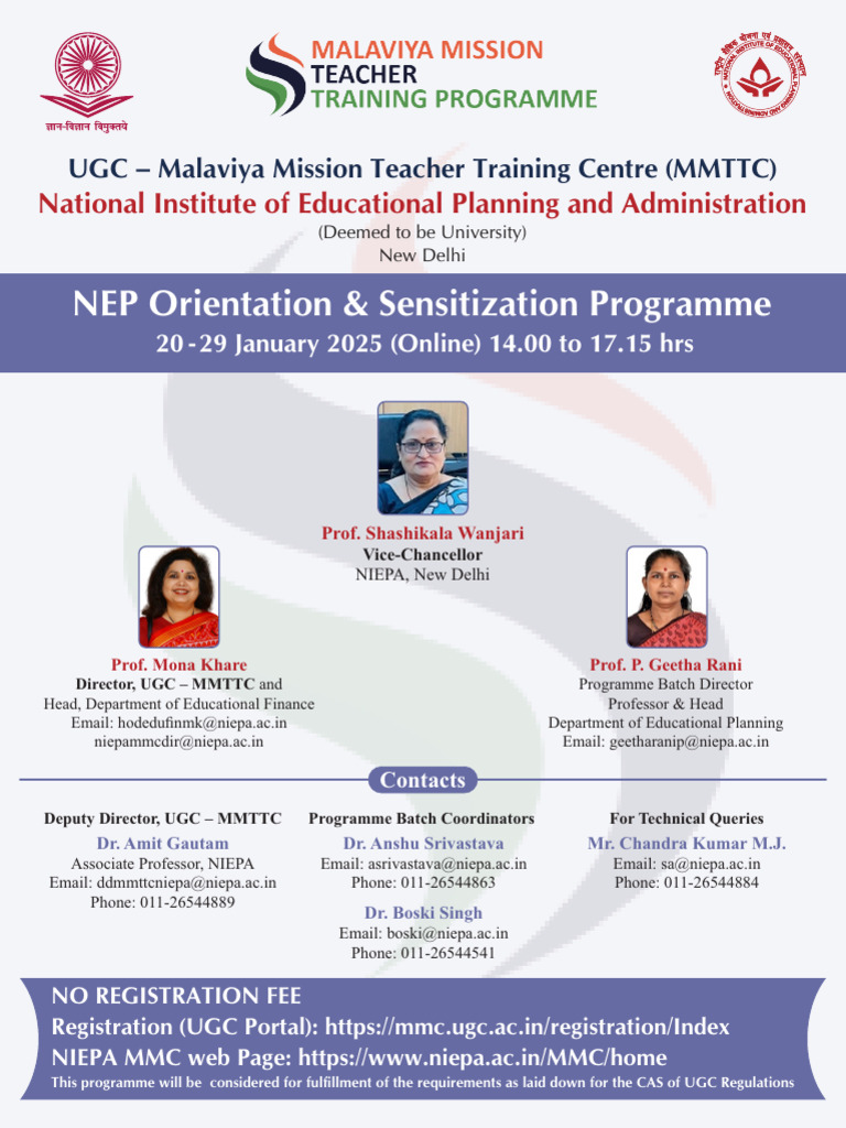 Flyer For MMTTP 20 29 Jan 2025 Programme 05 Dec 2024 | PDF