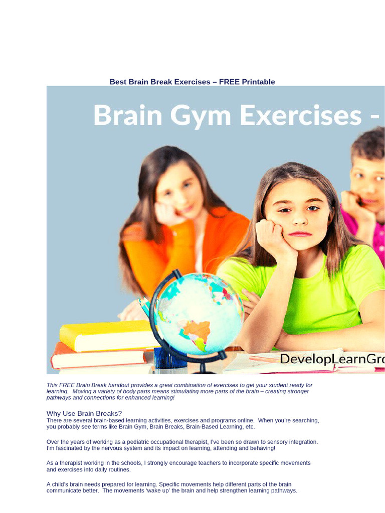 brain brake | PDF | Breathing | Learning