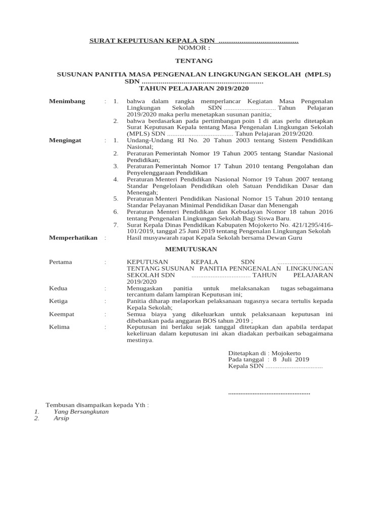 SK MPLS 2019-2020 | PDF