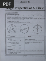 Circle Theorems, Class 10 | PDF | Circle | Elementary Geometry