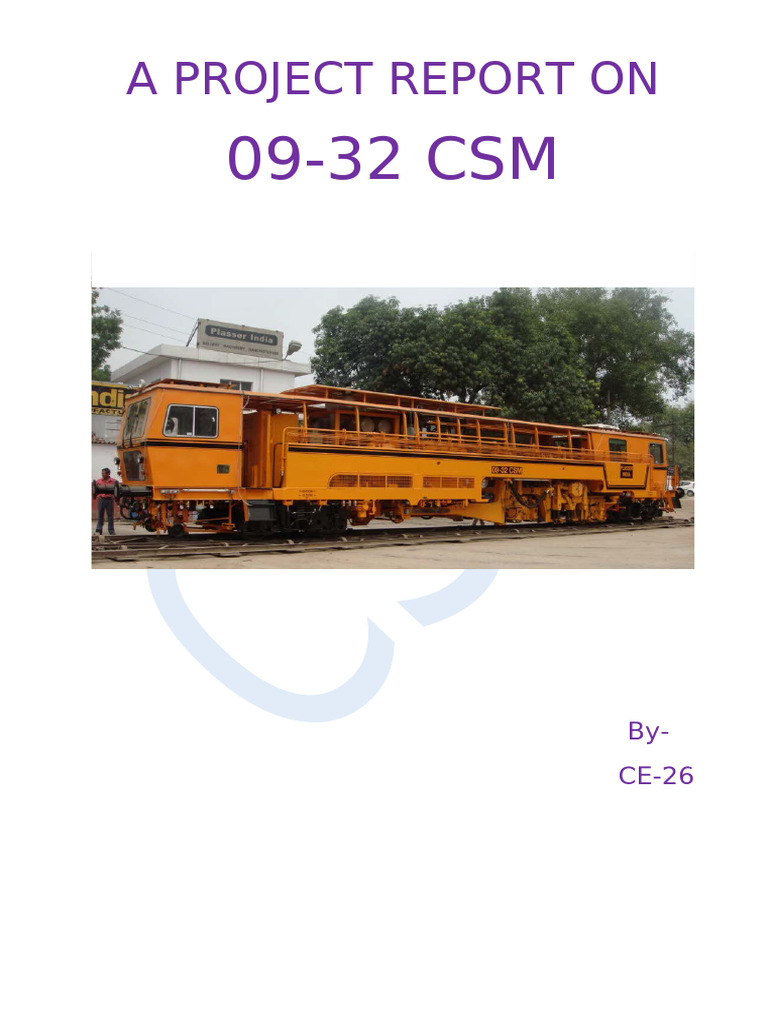 Project CSM | PDF | Gear | Axle