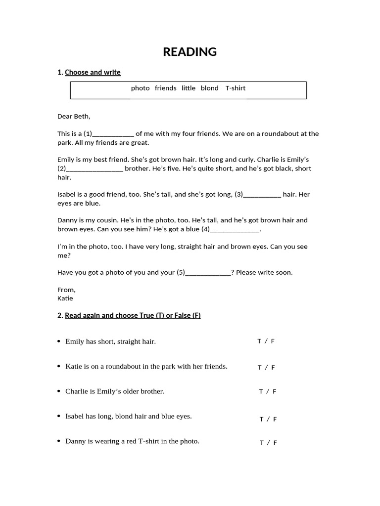 cK1 C Reading Comprehension Unit 10 ff1 | PDF