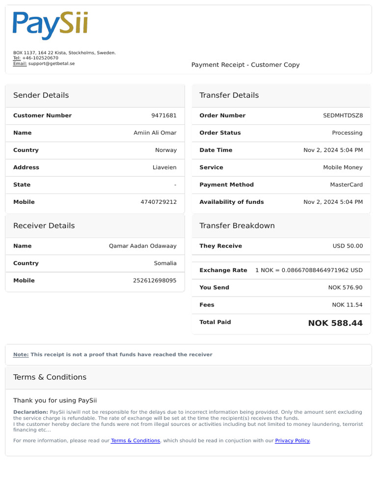 SEDMHTDSZ8_receipt | PDF | Service Industries | Receipt
