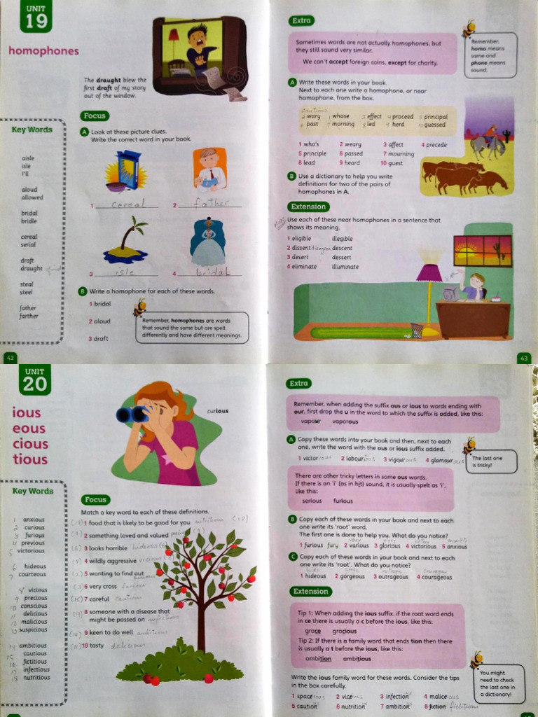 Spelling Units 19 _ 22 (1) | PDF | Word | Linguistic Typology