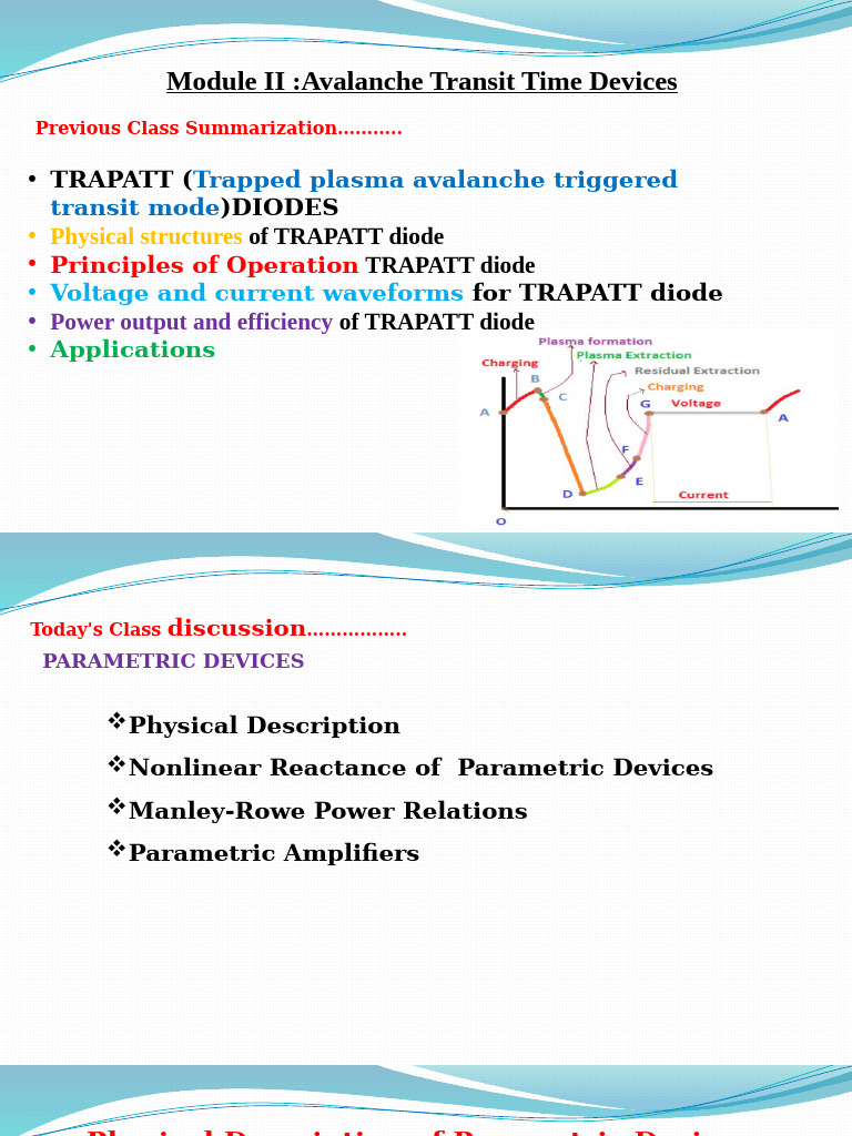 Module2 Lecturer4 PPT | PDF | Capacitor | Amplifier