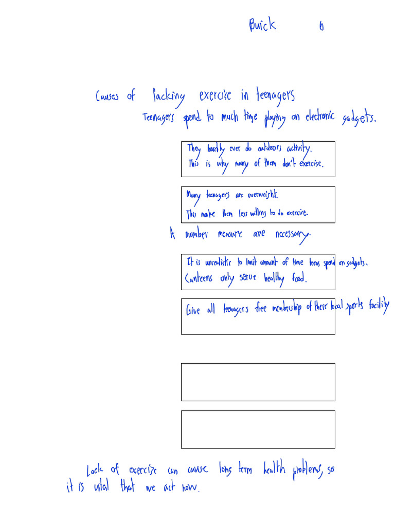 Essay outline exer | PDF