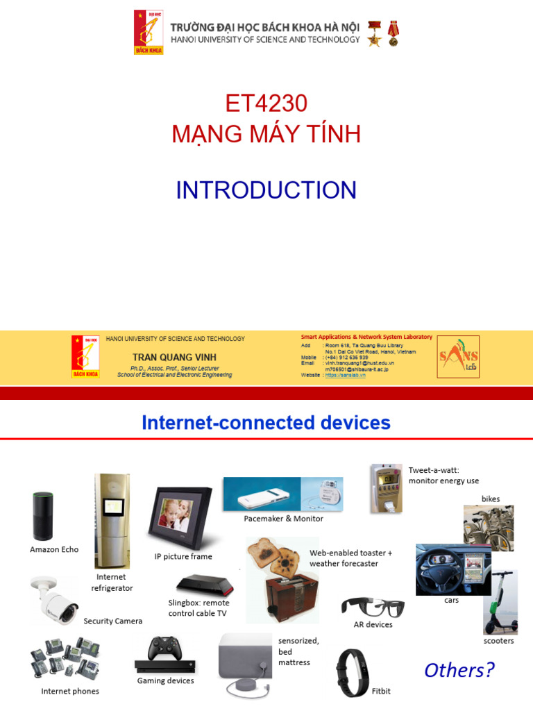 01 Introduction | PDF | Computer Network | Transmission Medium