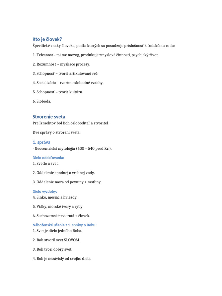 Kto - Je - Clovek 2 | PDF