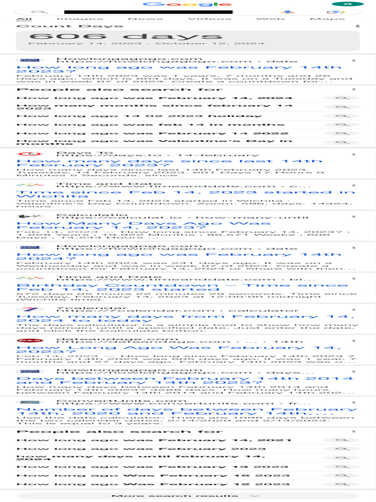 How Long Ago 14022023 - Google Search | PDF