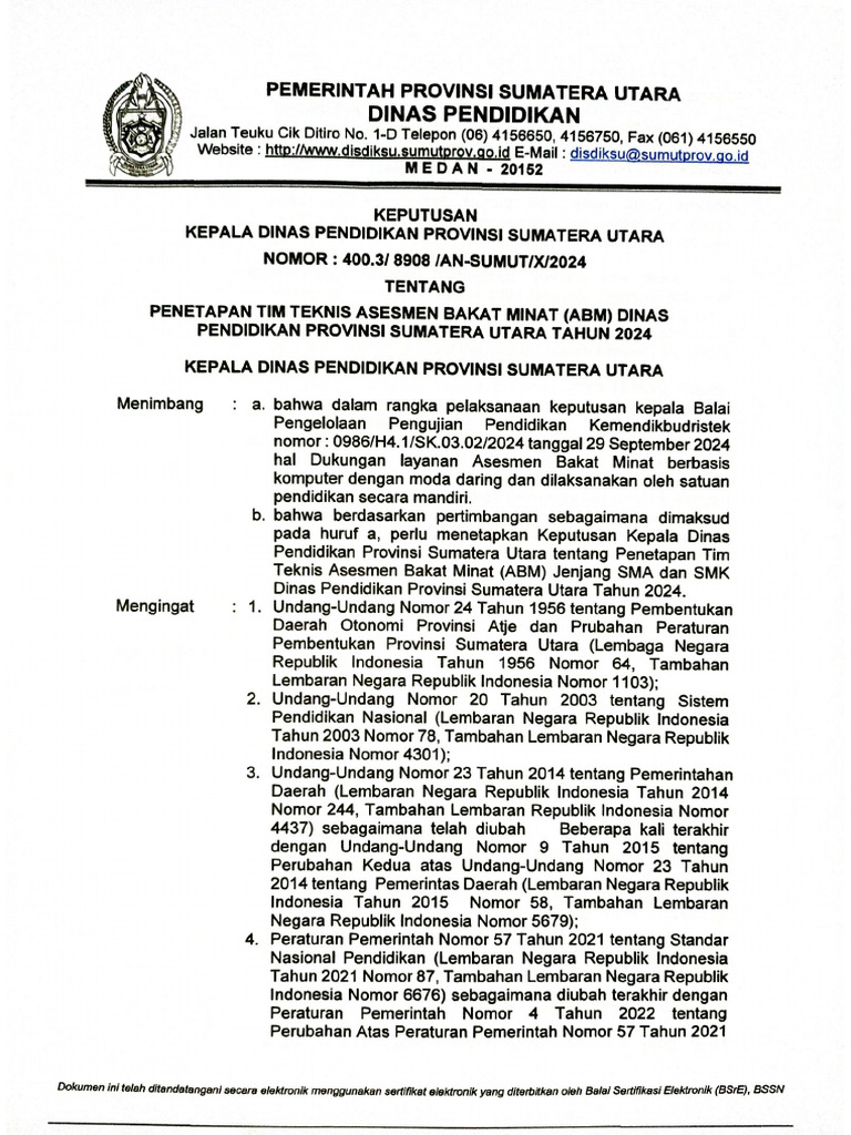 SK Abm 2024 | PDF