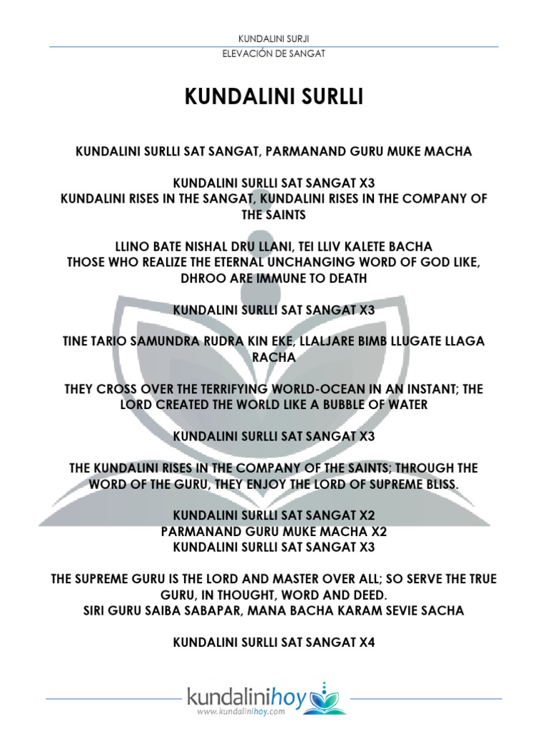 Kundalini Surji | PDF
