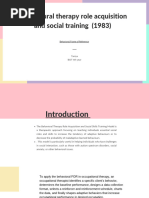 Interest Checklist | PDF | Pleasure | Occupational Therapy