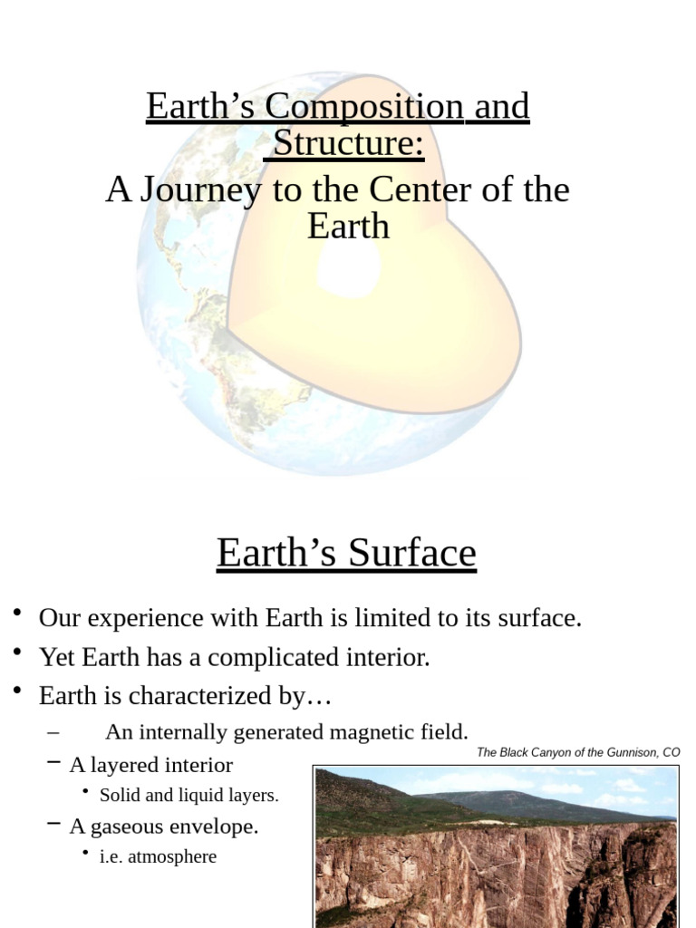 2-Earth Composition Structure | PDF | Earth | Crust (Geology)