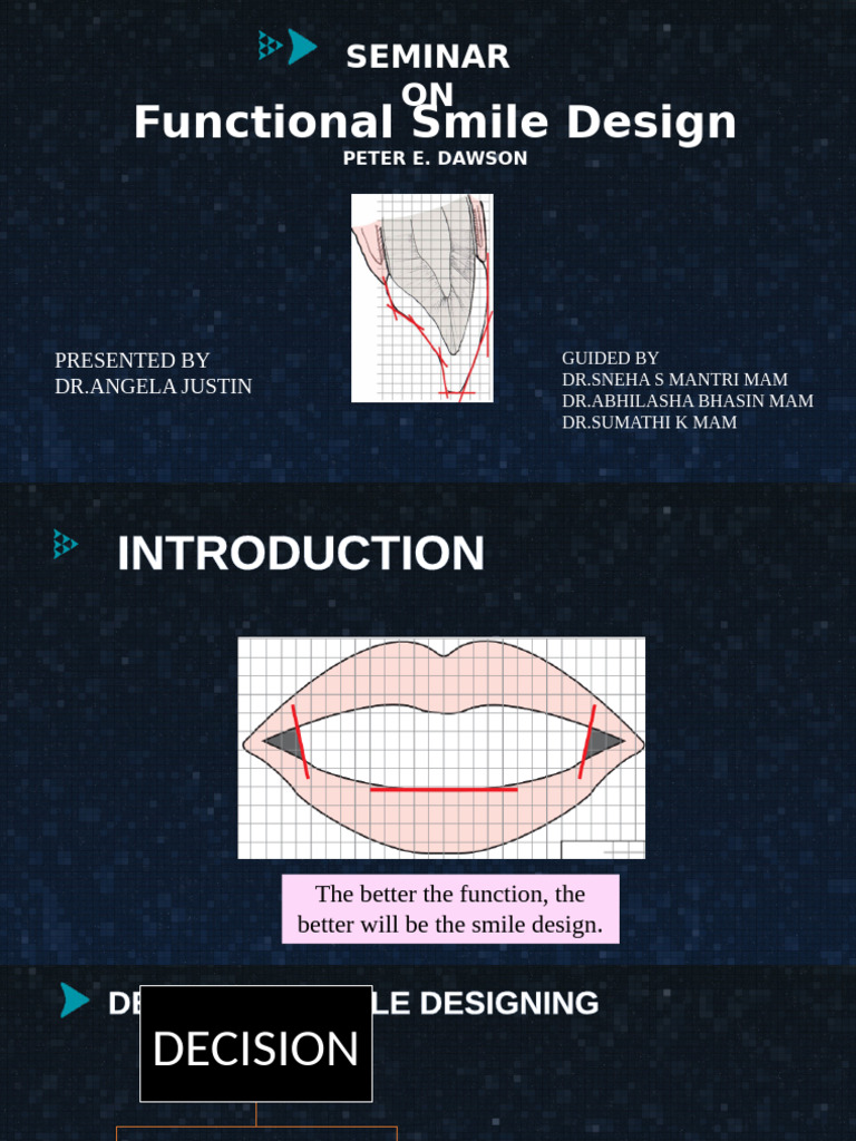 Functional Smile Design Seminar | PDF