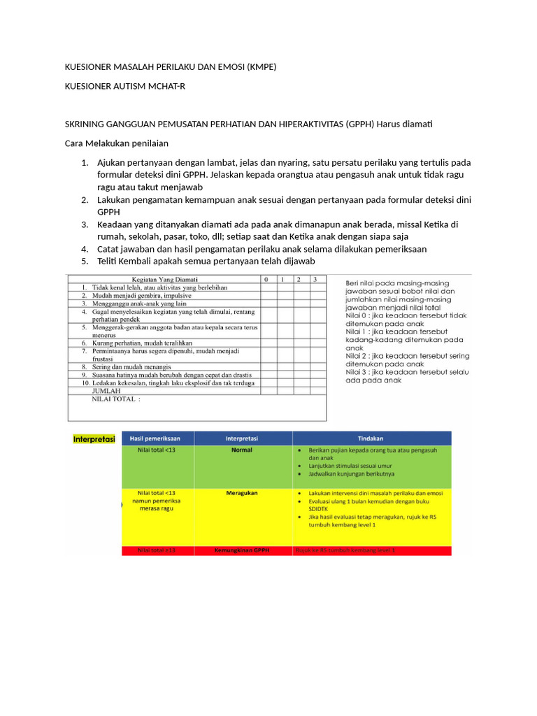 SKRINING CLUSTER 2 - e | PDF
