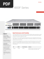 Fortigate 120g Series | PDF | Security | Computer Security