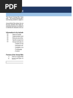 Checklist 3: Inception Report - Template For Filling in Form | PDF