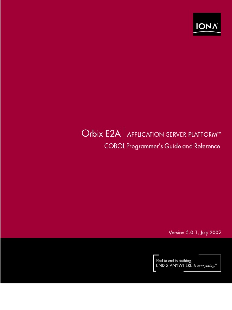 COBOL Programmer’s Guide and Reference: Version 5.0.1, July 2002