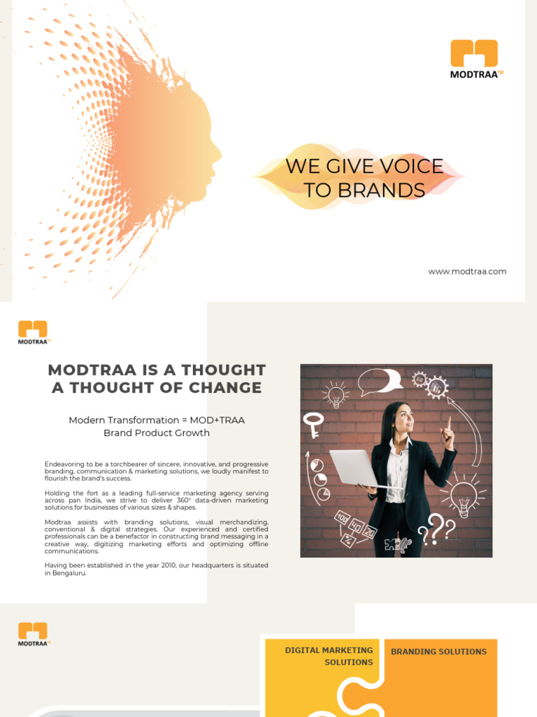 Modtraa Credentials - 2023 | PDF | Advertising | Digital Marketing