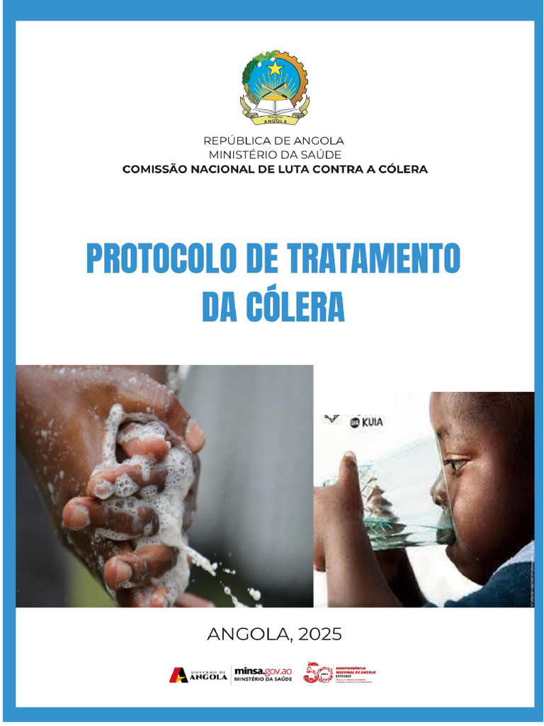 Protocolo de Tratamento da Cólera | PDF | Cólera | Diarreia