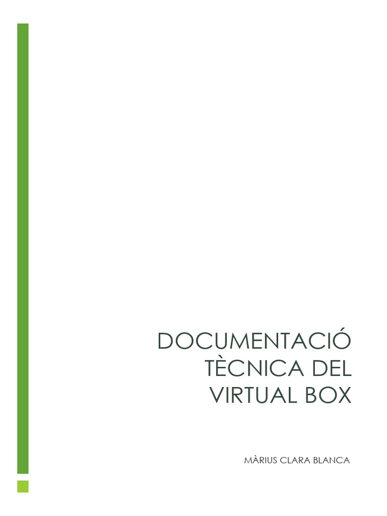Exemple Documentació Tècnica | PDF