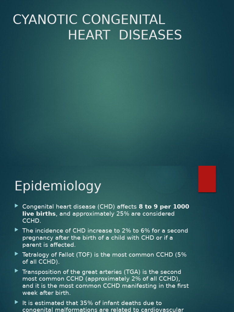 CCHD | PDF | Congenital Heart Defect | Internal Medicine