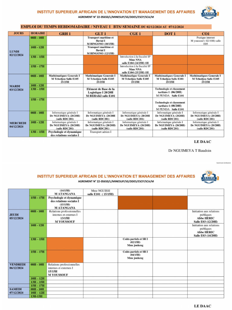 Programmation BTS 1 S9 | PDF