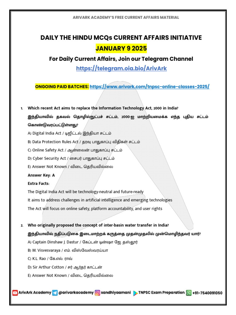 January 9 2025 Daily Ca | PDF