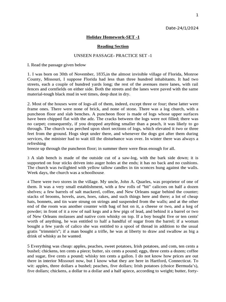 English practice | PDF